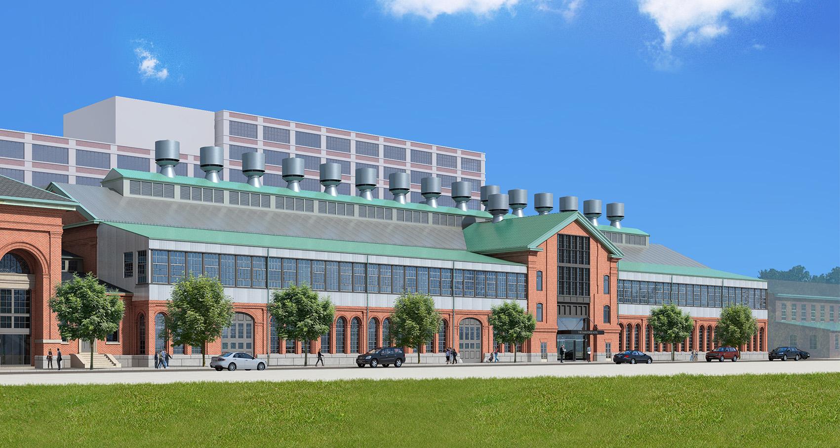 Chain Forge Hotel | Bargmann Hendrie + Archetype, Inc.