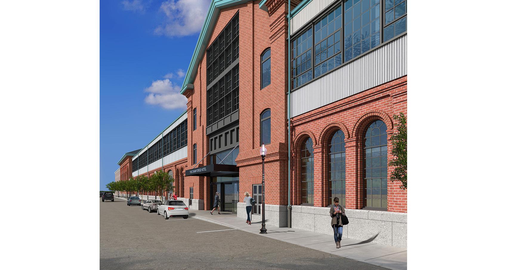 Chain Forge Hotel | Bargmann Hendrie + Archetype, Inc.