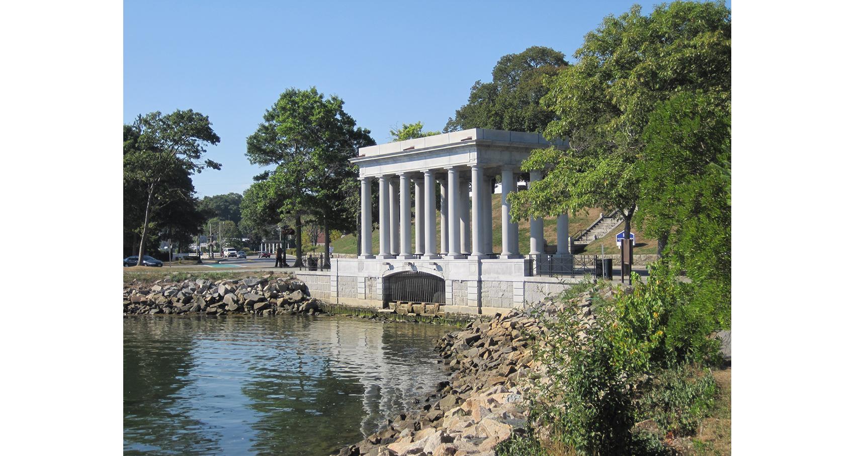 Plymouth Rock Portico, Plymouth Memorial State Park | Bargmann Hendrie ...